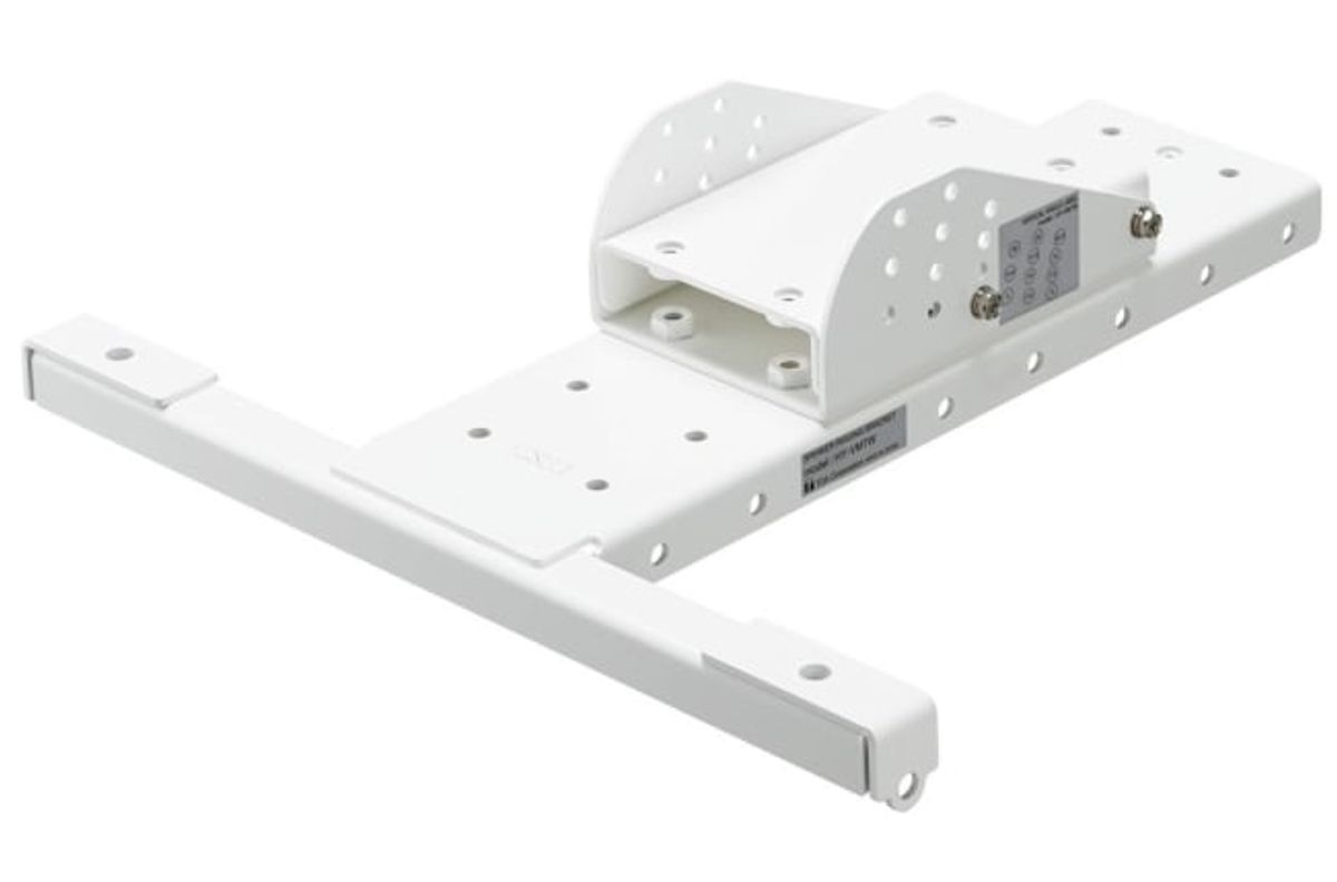 TOA Pan/Tilt brakett sammen med HY-WM7W, for 1x HX-7W, Hvit - Viratech