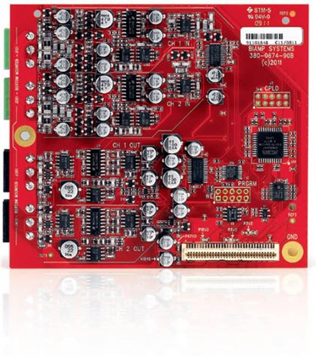 Biamp 4 kanal mik/linje in for EX-MOD - Viratech